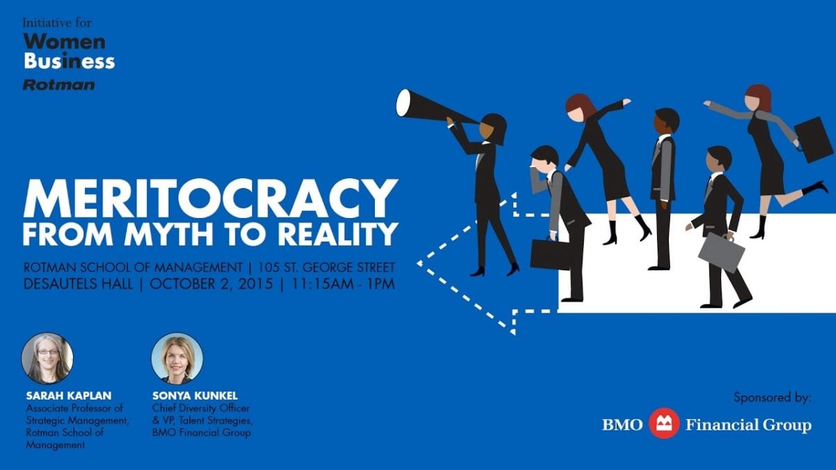 Meritocracy: From myth to reality | Gender and the Economy